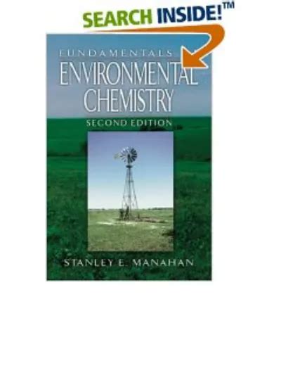 Manahan Stanley E Frontmatter Fundamentals Of Environmental Chemistry