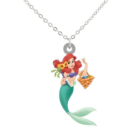 Disneys The Little Mermaiddisney Princess Ariel Cute Necklace £395