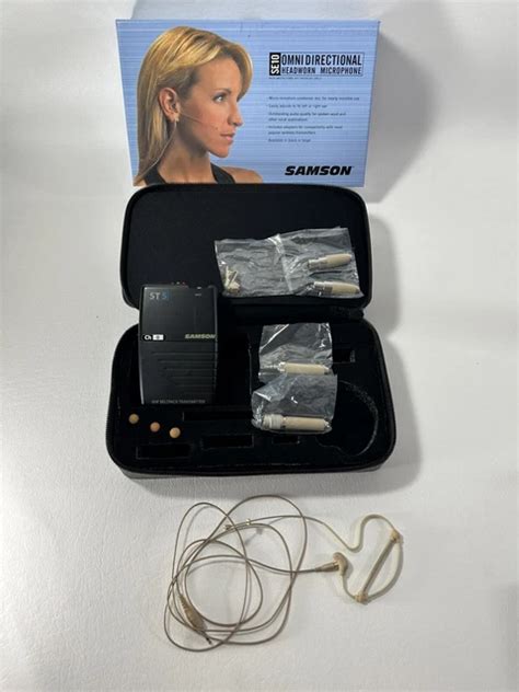 Samson Se10 Omni Directional Headset Headworn Microphone Beige Neutral £103 92 Picclick Uk