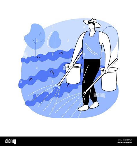 Biological Pest Control Isolated Cartoon Vector Illustrations Stock