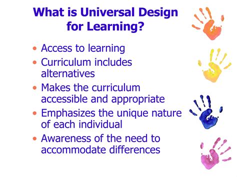 Universal Design For Learning Final Ppt