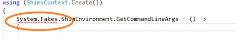 The Type Or Namespace Name Fakes Does Not Exist In The Namespace System Are You Missing An