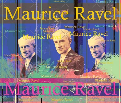 Maurice Ravel Portrait Known Musician Composer Of The Bolero Ts