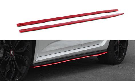 Side Skirts Diffusers V 2 Renault Megane RS Mk4 Our Offer Renault