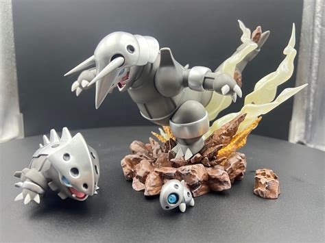 In Stock 120 Scale World Figure Bf Aron And Lairon And Aggron PokÉ
