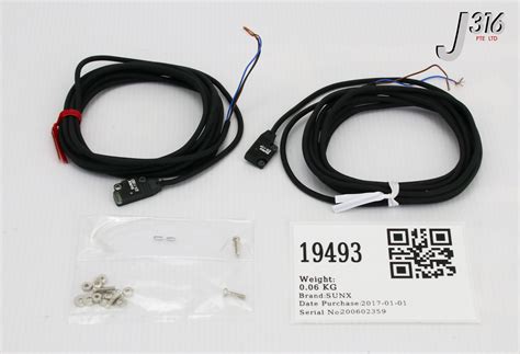 19493 Sunx Photoelectric Sensor Uex11b Ex 11p Ex 11bd New Ex 11b