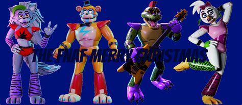 The Fnaf Merry Christmas By Spookymortalkombat On Deviantart