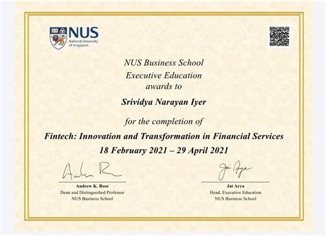 Srividya I On Linkedin Fintech Nusexeced Nuseefit Innovation Digitaltransformation