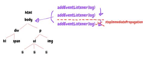 Stoppropagation เทียบกับ Stopimmediatepropagation ใน Javascript