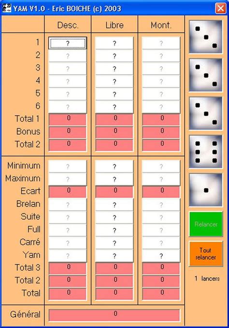 Visual Basic VB NET Jeu De Yam 3 Colonnes CodeS SourceS