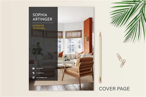 Interior Designer Resume Template Interior Design Portfolio