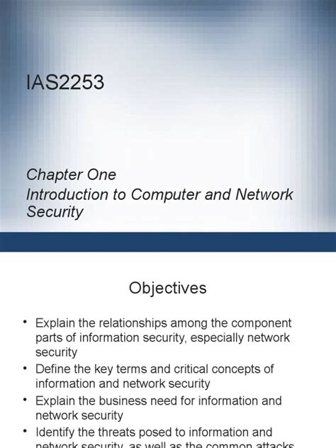 Intro To Computer And Network Security Pdf Denial Of Service Attack Information Security