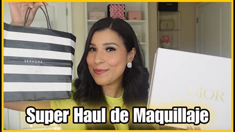 SUPER HAUL DE SEPHORA ULTA Y DIOR MAQUILLAJE NUEVO YouTube