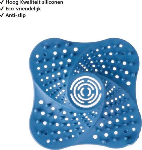 Siliconen Afvoerstop Voor In De Wasbak En Badkamer Afvoerplug Doucheput Bol