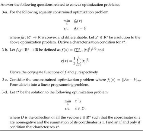 Solved Answer The Following Questions Related To Convex