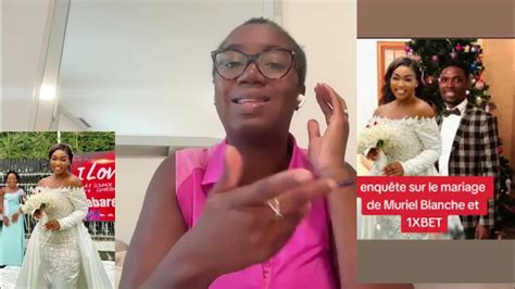 LE SOMPTUEUX MARIAGE DE MURIEL BLANCHE A 1 MILLIARDS DE CFA LA FEMME NOIRE DOIT AUGMENTER SES ...