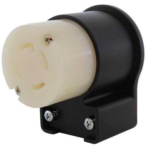 Asl1630r Nema L16 30r 3 Phase 30a 480v 4 Prong Elbow Locking Female C