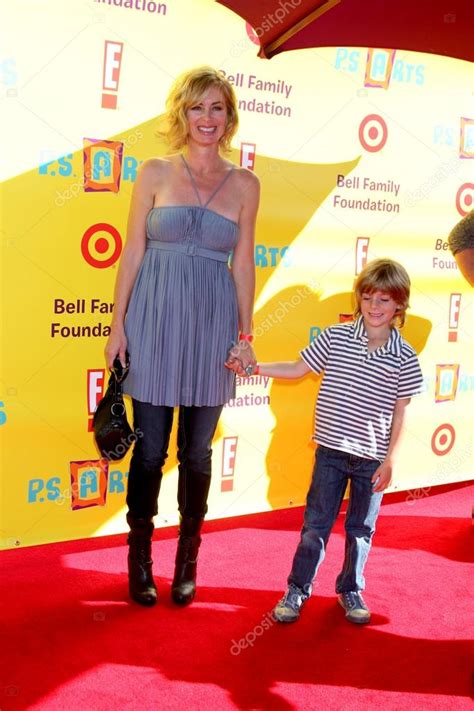 Eileen Davidson And Son Jesse Van Patten Stock Editorial Photo © Jean