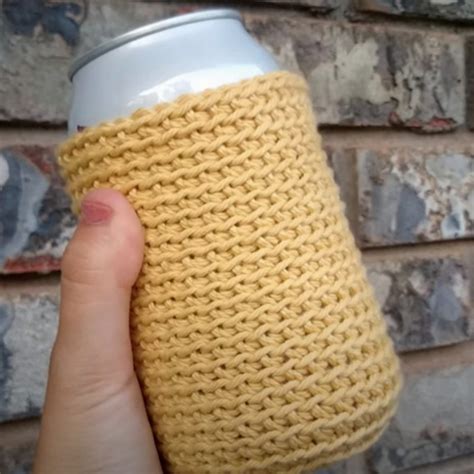 Crochet Can Cozy Pattern For Beverage Lovers The Newlywed