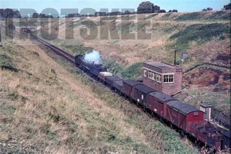 35mm Slide Br British Railways Steam Loco 4144 Class 5101 1964 Original
