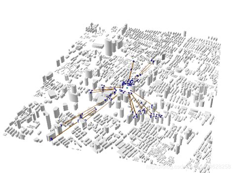 【arcgis空间分析】3d可视性分析（全国大学生gis技能大赛试题）本题中建筑物和道路都在海拔为0米的水平面上不存在地形高度变化。 1