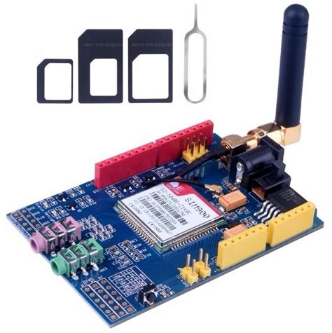 Módulo Gsm Gprs Shield Sim900 Antena Quad Band Arduino R 128 89
