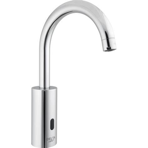 5 Gpm Single Hole Electronic Gooseneck Bathroom Faucet Upcodes