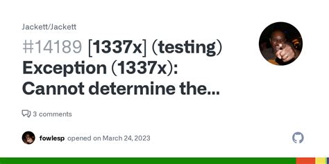 1337x Testing Exception 1337x Cannot Determine The Frame Size Or A Corrupted Frame Was