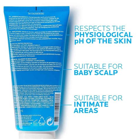 La Roche Posay Lipikar დამამშვიდებელი დასაბანი გელი 200 მლ Veli Store