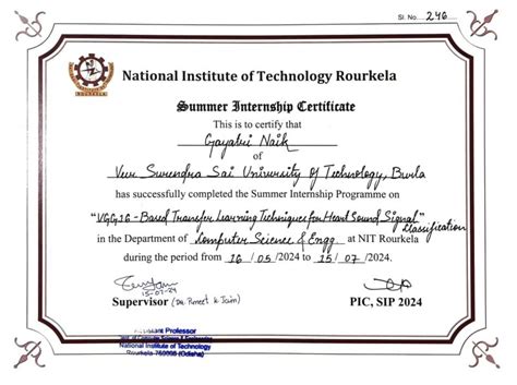 Gayatri Naik On Linkedin Connections Internship Summer Nitrourkela