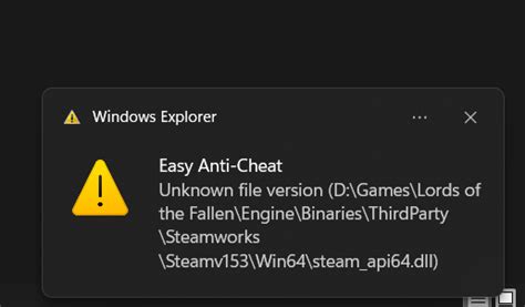 Downloaded Lord Of The Fallen From Fitgirl Repack But When I Tried To Lauch It Its Showing Easy