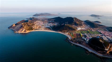 鸟瞰 海上仙山”山东长岛长岛新闻快讯长岛渔家乐点评网