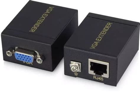 O extensor VGA para cabos de rede Utp Rj45 suporta até 60M MercadoLivre