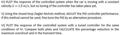 Solved The Mass Spring Damp System Shown In Fig 1