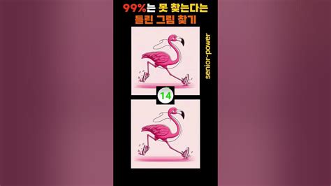 99는 못 찾는 틀린 그림 찾기 자기전 1분 치매 예방 퀴즈 몇개나 찾으셨는지 댓글로 알려주세요 Quiz Spot The Difference Puzzle