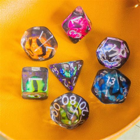 Resin And Acrylic Dice Mystery Dice Goblin