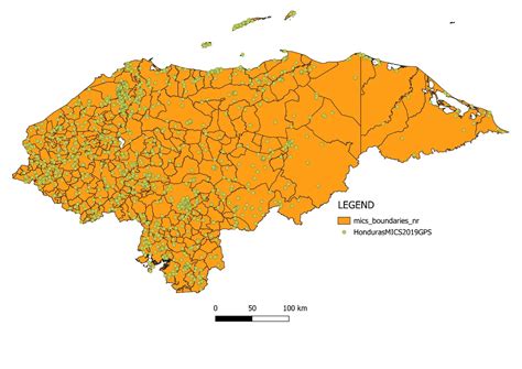 Honduras Becomes First Country In Latin America And The Caribbean To Release Mics Gis Data