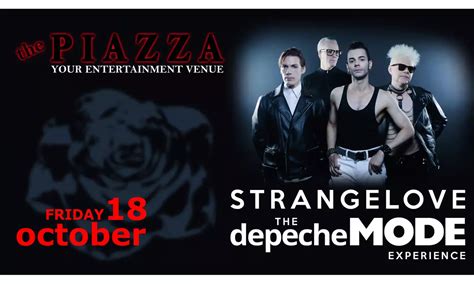 Strange Love The Depeche Mode Experience The Piazza Aurora Illinois