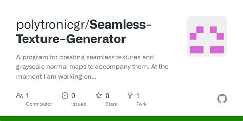 GitHub Polytronicgr Seamless Texture Generator A Program For Creating Seamless Textures And