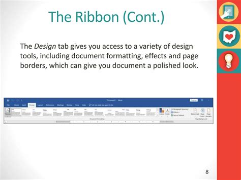 Microsoft Word Basics Pptx Desktop Publishing Computer Software And Applications