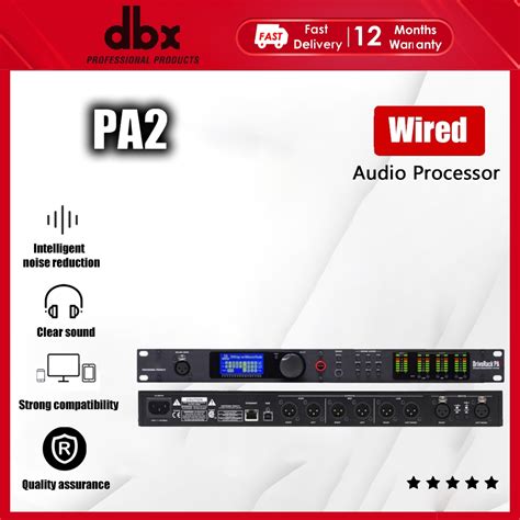 Dbx Driverack Pa2 Dual Input Six Output Complete Speaker Management