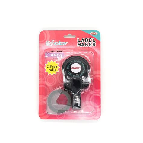 Embosser Tape Home 3d Embossing Label Maker Typewriter Printer Diy