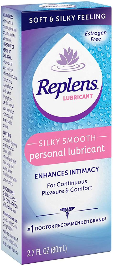 Replens Silky Smooth Personal Lubricant Reviews Catalog Sale