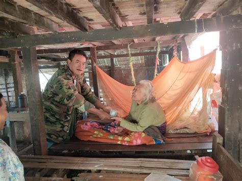 စခန်းကြီးကျေးရွာအုပ်စုတွင် အသက် ၈၅ နှစ်အထက် သက်ကြီးဘိုးဘွားများအား လူမှုရေးပင်စင်ထောက်ပံ့ငွေများ