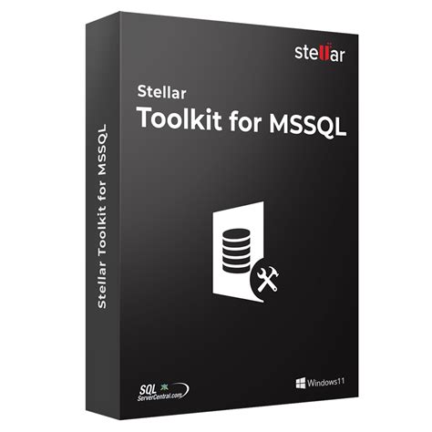 Stellar Toolkit For Ms Sql Sql Server Tools
