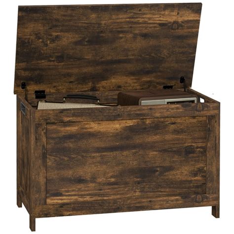 299 Storage Chest Wooden Storage Bench Large Storage Trunk With 2