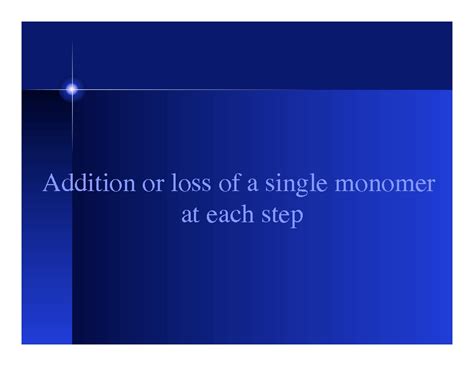 Introduction To Polymerization Kinetics
