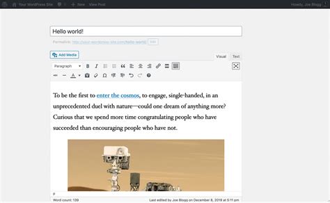 Wordpress Distraction Free Fullscreen Editing Easy Wp Guide