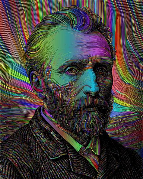 Vincent Van Gogh Portret Facet - Darmowa grafika wektorowa na Pixabay ...
