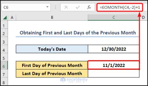 how to use eomonth function in excel 10 ideal examples